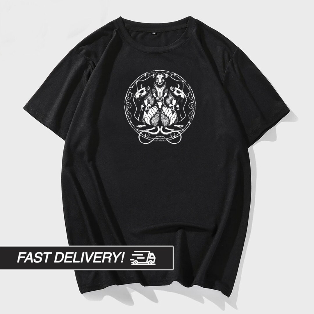 Goth Rats Shirt Harajuku Goth Punk T-shirtalternative - Etsy