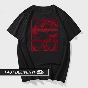 Red Roses Goth Shirt, Alternative Clothing, Goth Shirt, Y2k Graphic Tee ...
