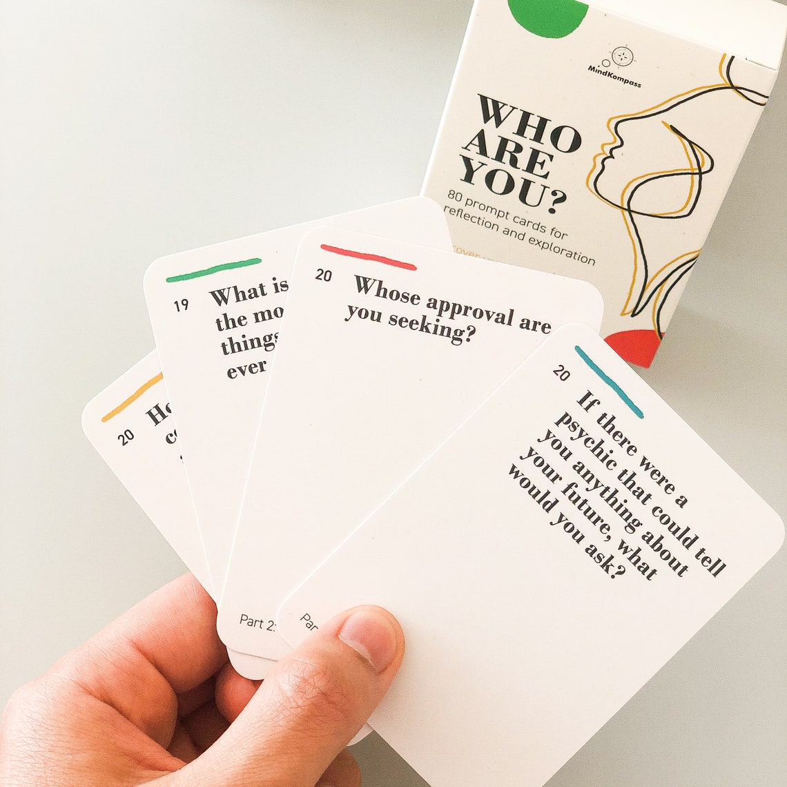 Self-discovery Card Deck Self-care Journaling Prompts - Etsy UK