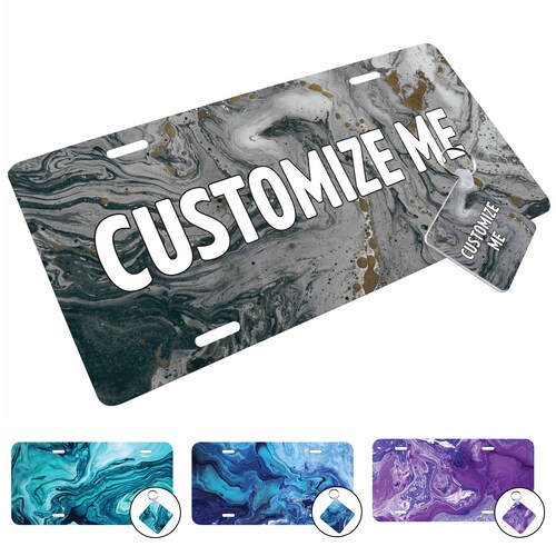 Custom License Plate Front Car Tag Aluminum or Plastic - Etsy