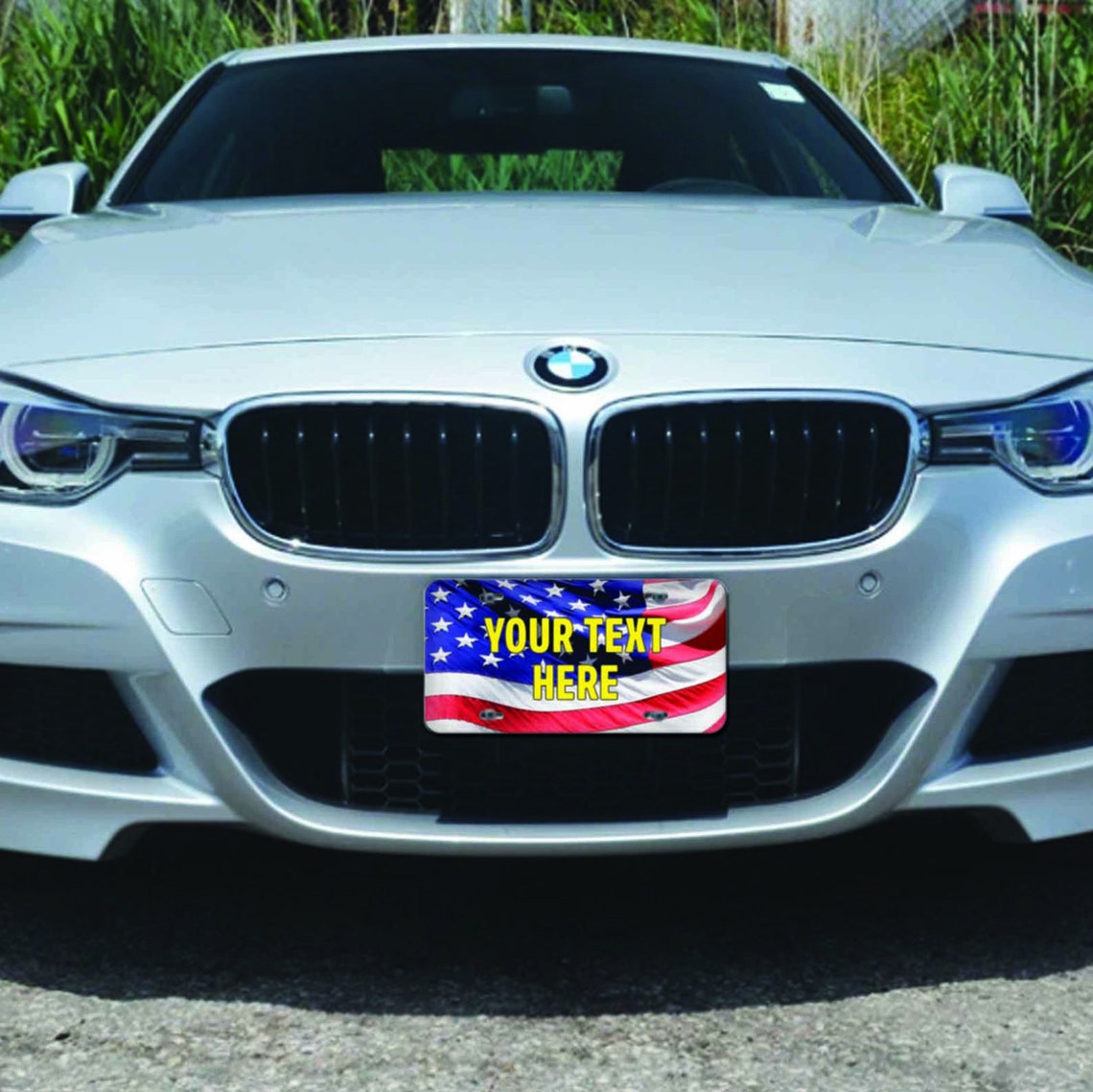 United State Flag License Plate-customize Car Tag | Front License Plate ...