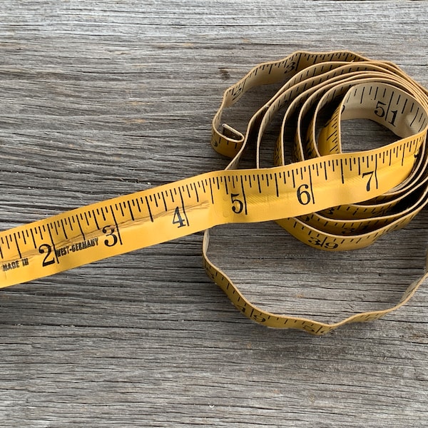Vintage Tape Measure - Etsy