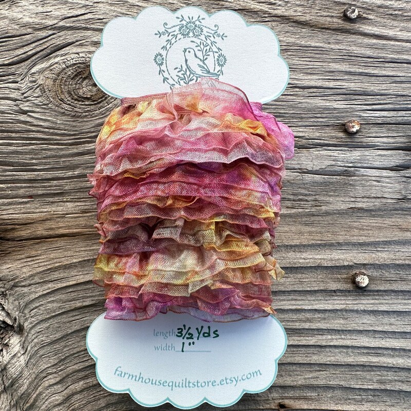 Ruffled Band - Etsy