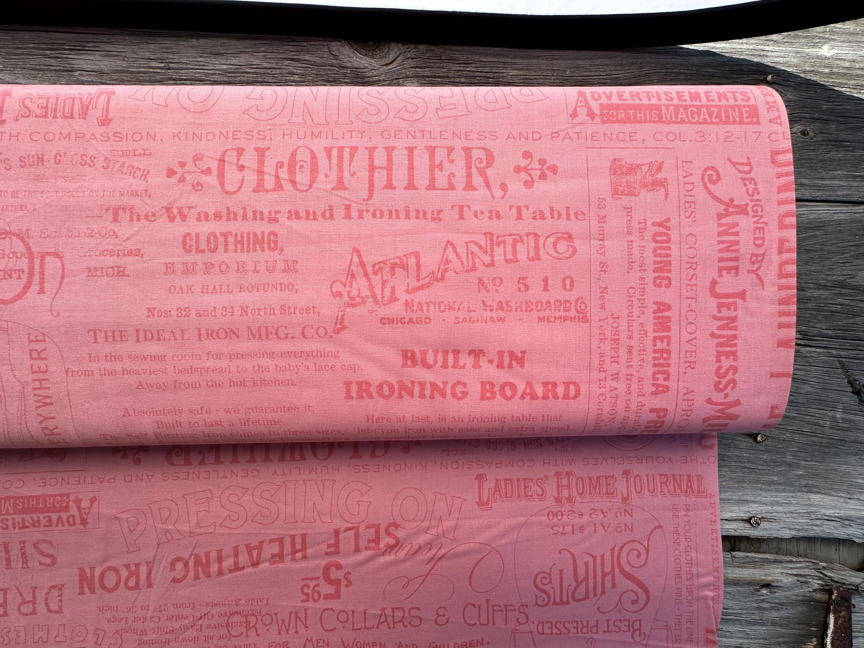 PRESS ON Fabric Panel by J Wecker Frisch Quilting Sewing Supplies Riley ...