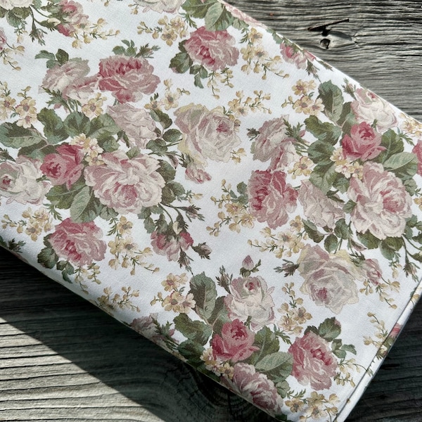Blush Floral Fabric - Etsy