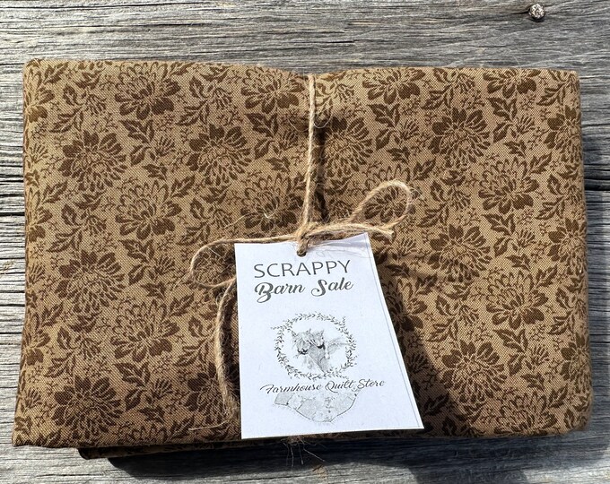 Vintage Calico Fabric BARN SALE 36 Inch X 44 Inch Floral Quilt Apparel ...