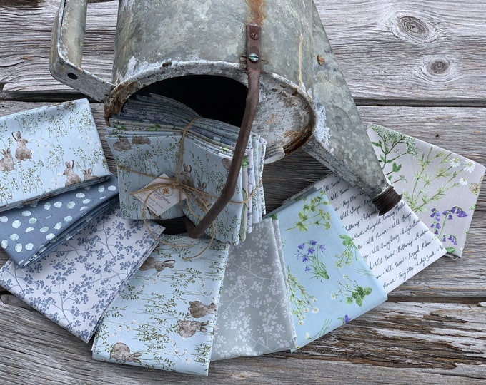 Windham Fabrics MIDSUMMER by Hackney & Co Precuts Fat Quarters Bundle 8 ...