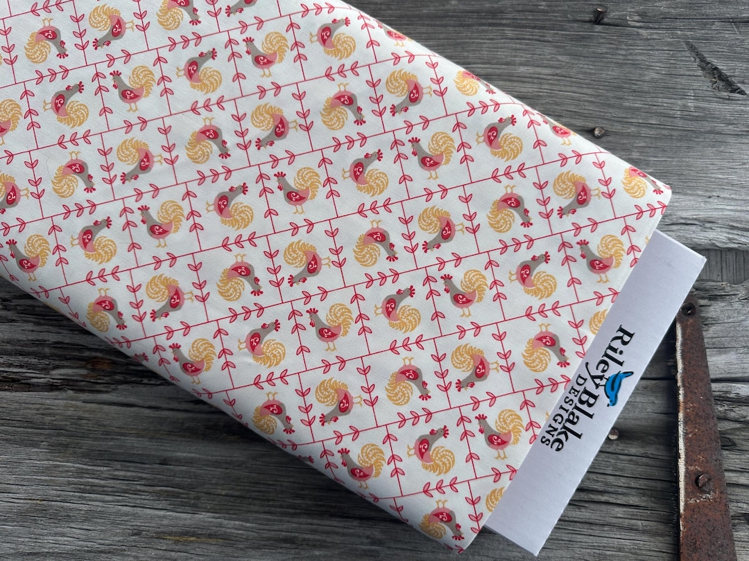 FABRIC COOKBOOK by Lori Holt Designs Chicken Kitchen Rooster Bee in My ...