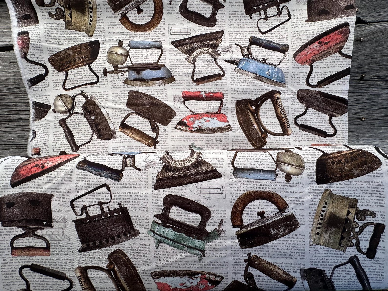 PRESS ON Fabric Panel by J Wecker Frisch Quilting Sewing Supplies Riley ...