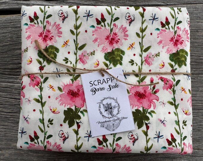 FABRIC BARN SALE 64 X 44 Inches Dena Designs Lady Bird Floral Design ...