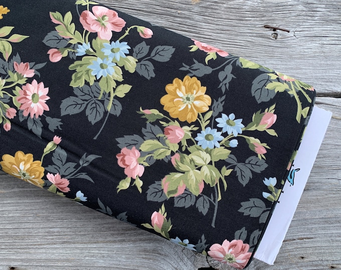 MIDNIGHT GARDEN by Gerri Robinson in Charcoal From Riley Blake Designs ...