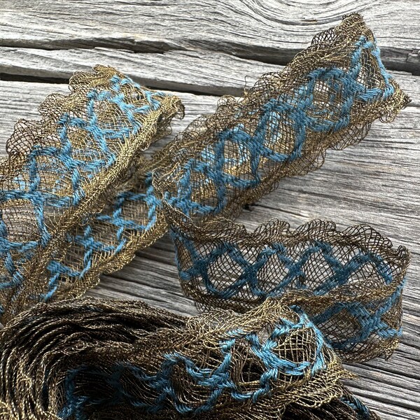 Metal Lace Trim - Etsy