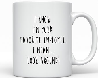 Favorite Employee Mug - Etsy