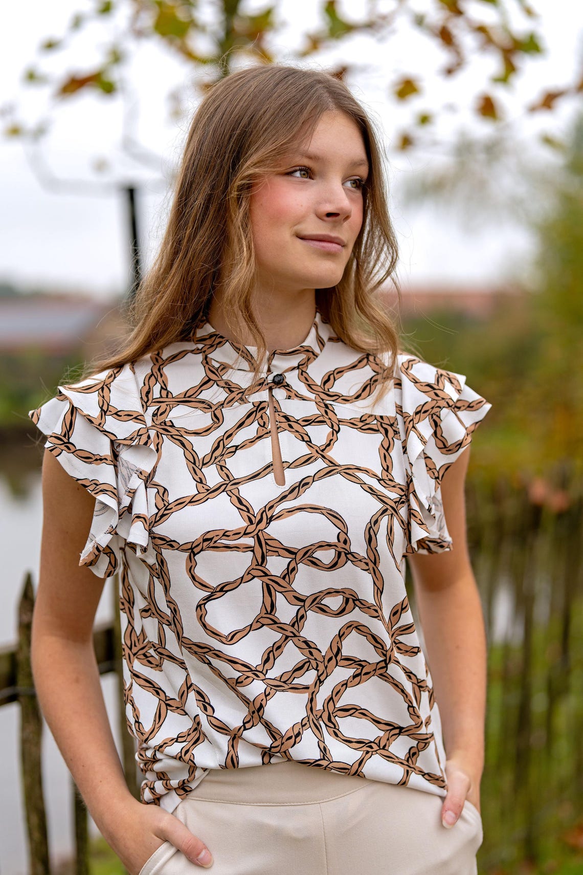 Blouse Galia PDF Pattern & Tutorial - Etsy