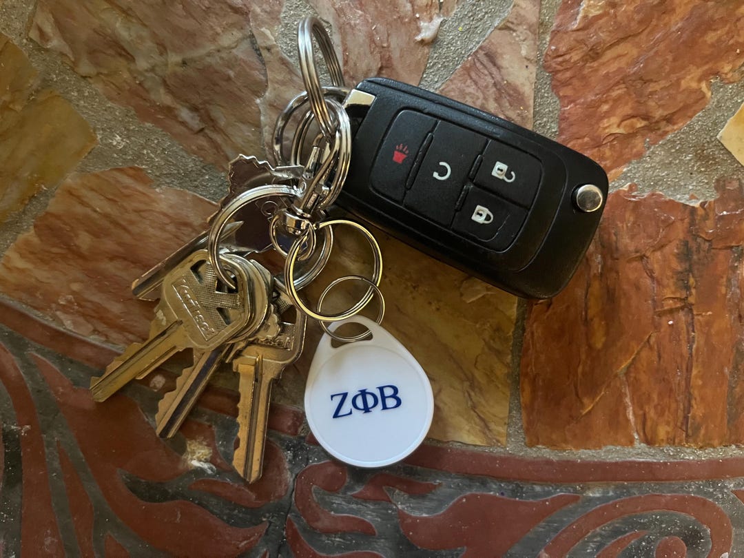 Zeta Phi Beta Key Tag for Keys, Purse, or Luggage - Etsy