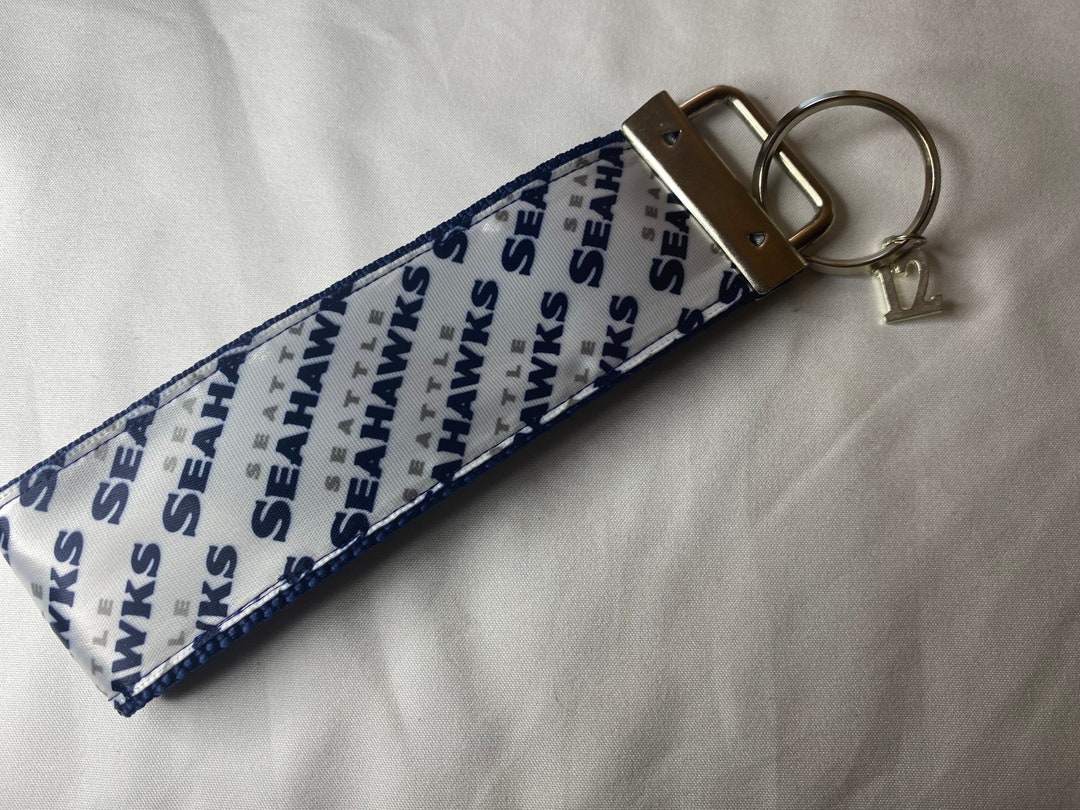 Seattle Seahawks Wristlet Key Fob/seahawks Key Chain - Etsy