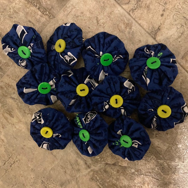 Seahawks Hair Clip - Etsy