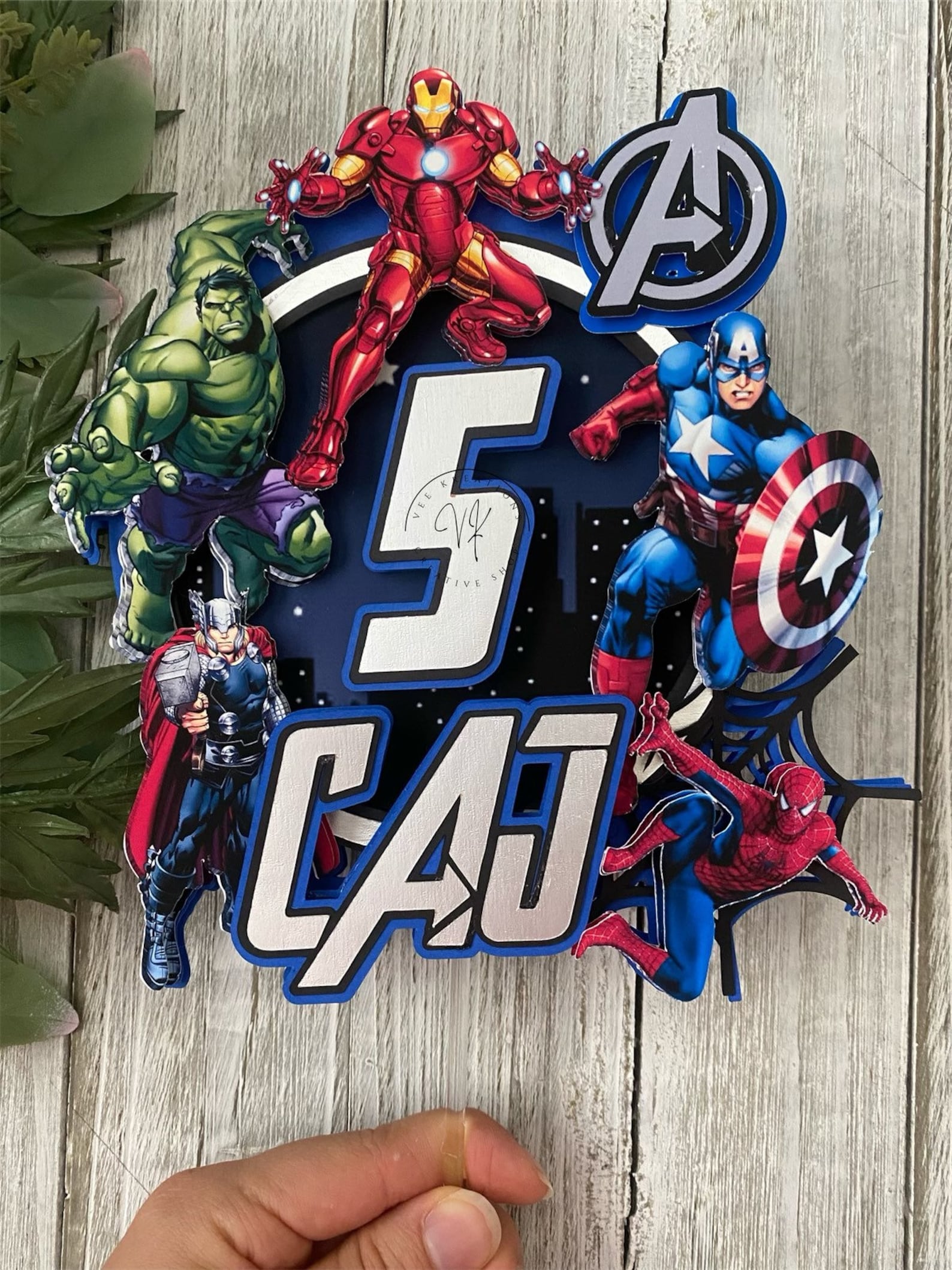Avengers Cake Topper Avengers Avengers Cake Decor Avengers - Etsy