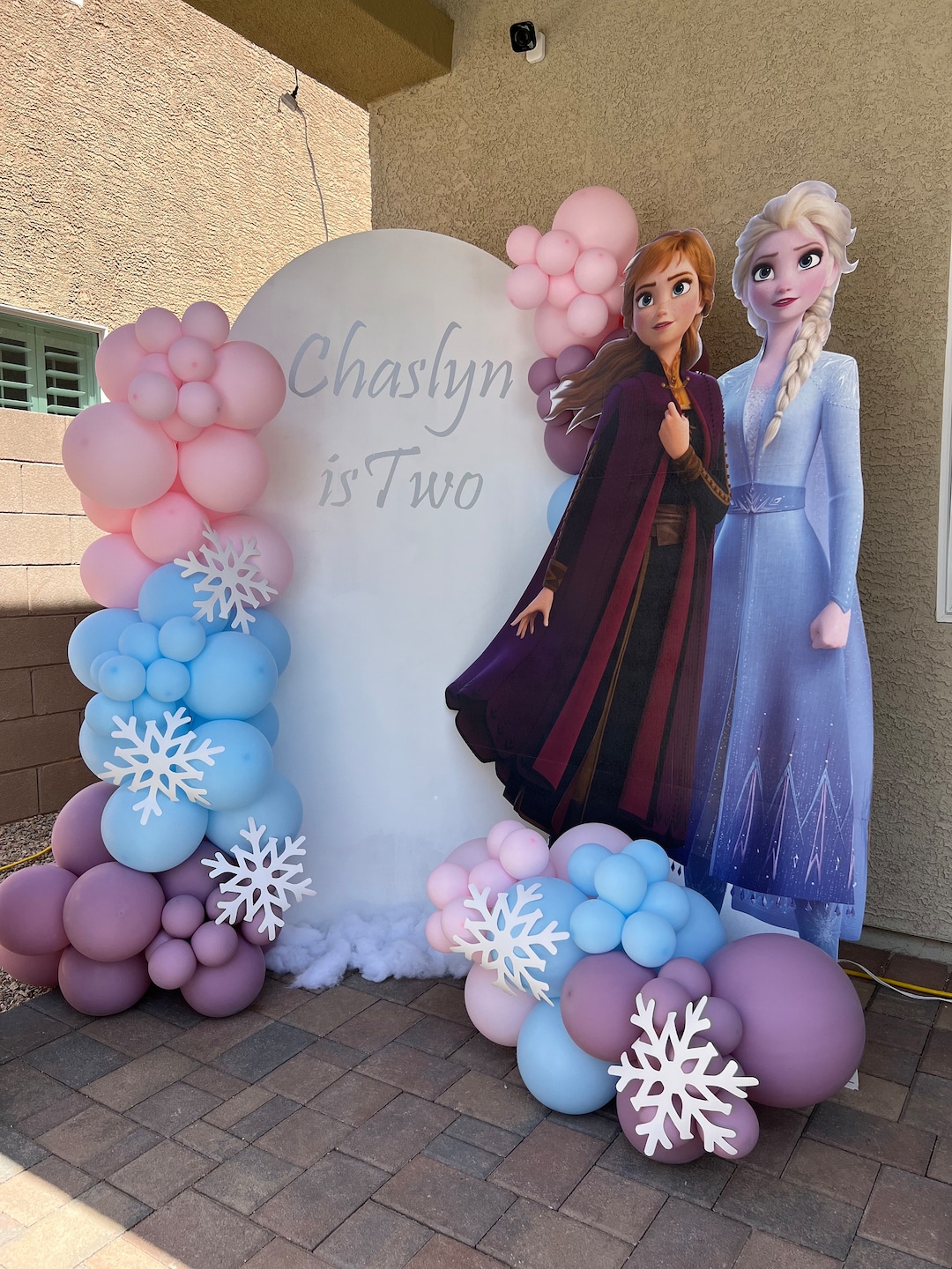 Frozen Balloon Garland Kit, Ice Theme Party Decor - Etsy