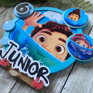 Luca Cake Topper, Luca 3D Cake Topper, Luca Party Decorations, 3D Cake ...