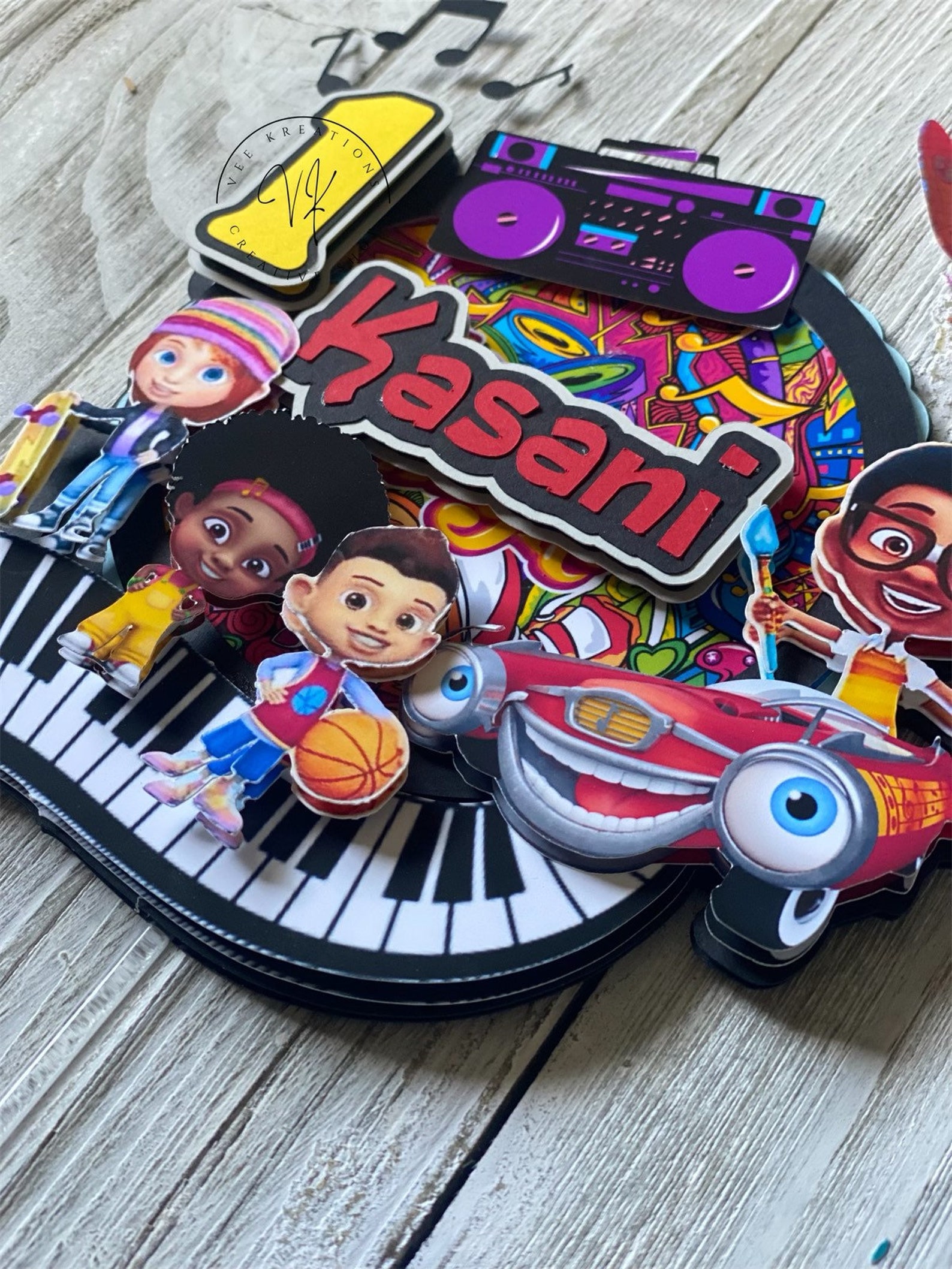 Motown Cake Topper, Motown Cartoon, Motown Party, Motown, Hip Hop Cake ...