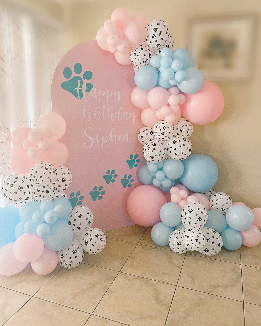 Lets Pawty DIY Balloon Kit, Blues Clues Party Decor, Blues Clues ...