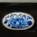 Royal Delft Blue Handpainted Cufflinks Round Windmill porceleyne Fles ...