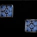 Royal Delft Blue Handpainted Cufflinks Square Floral Design (porceleyne ...