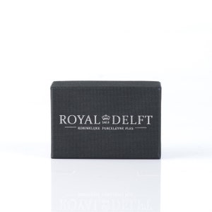 Royal Delft Blue Handpainted Cufflinks Square Floral Design (porceleyne ...