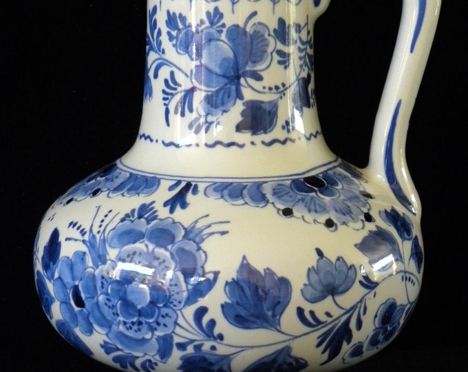 Royal Delft Blue (1970) Handpainted Jug or Pitcher (porceleyne Fles) - Etsy