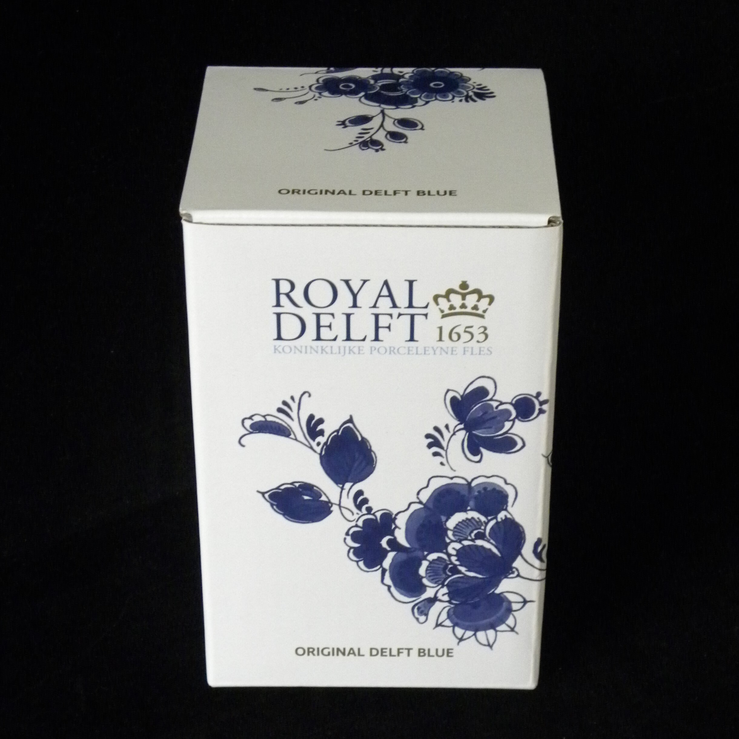 Royal Delft Blue Handpainted Cufflinks Square Floral Design (porceleyne ...