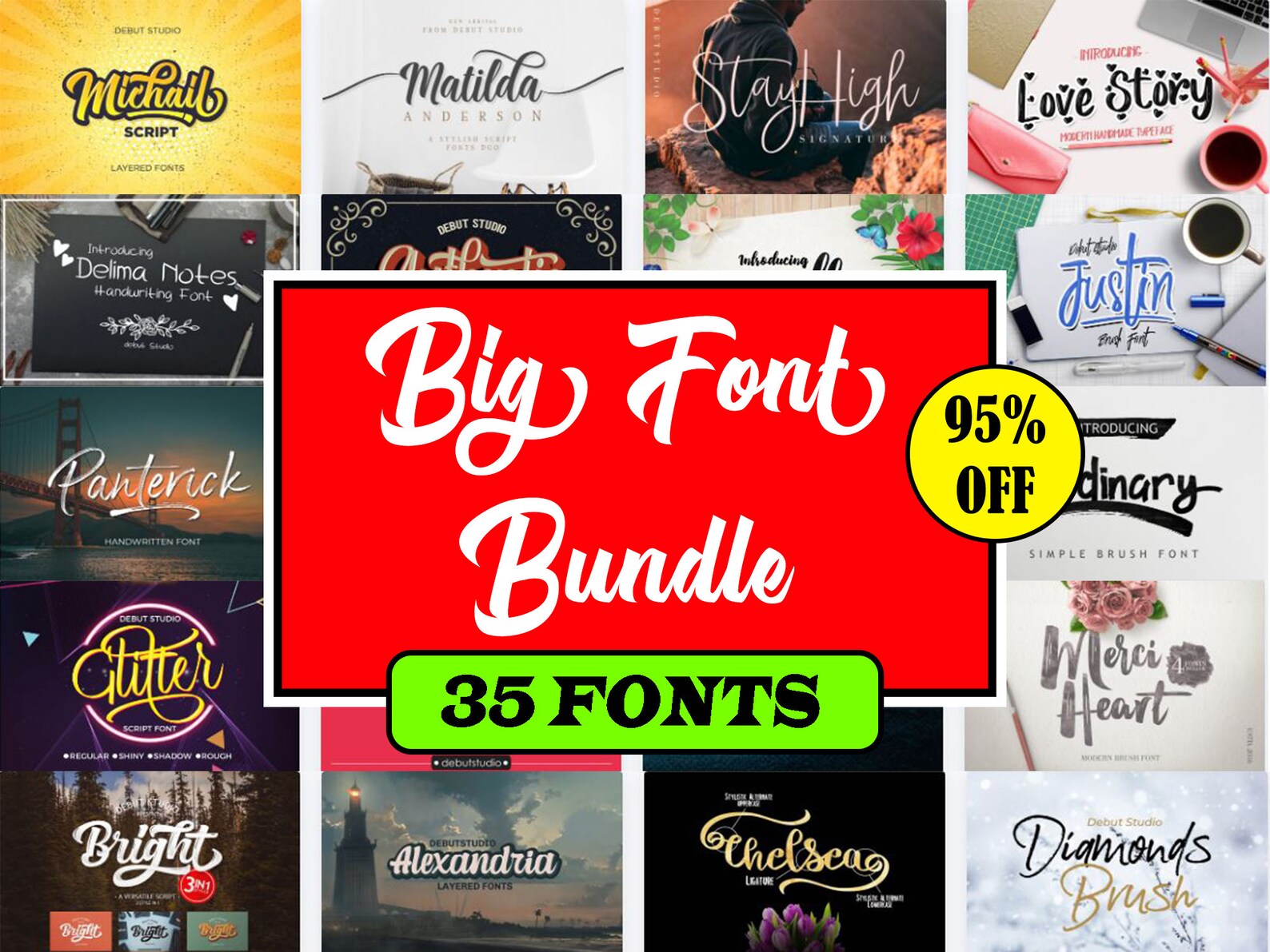 Free premium fonts pack - ukrainedeluxe