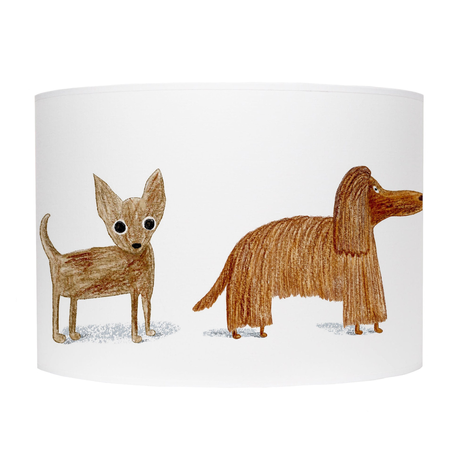 Dog Breeds Lampshade/ Ceiling Shade Animal Lamp Shade Handmade ...