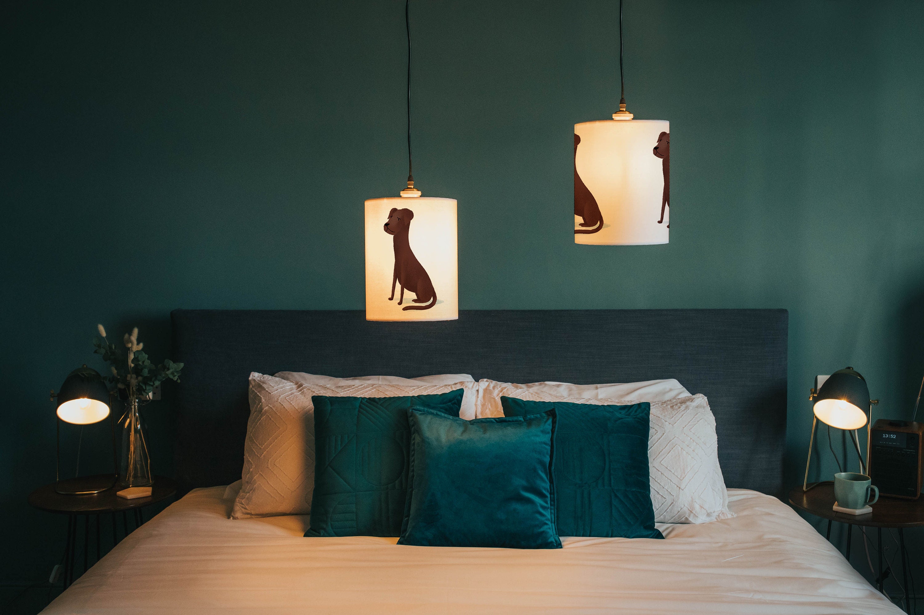 Dog Lampshade/ Ceiling Shade Animal Lamp Shade Pendant Lights Lighting ...