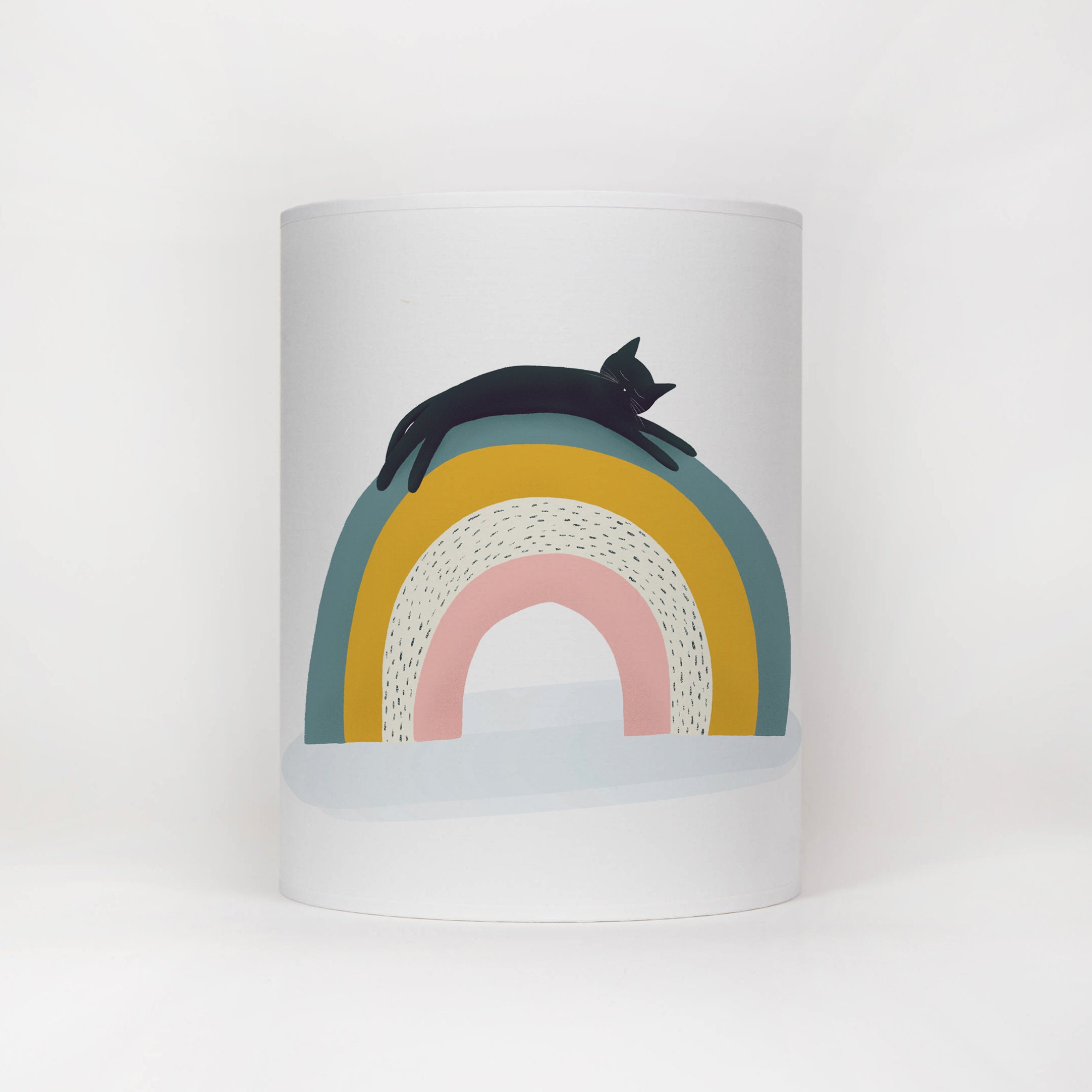 Rainbow Lampshade/ Ceiling Shade Cat Lamp Shade Pendant - Etsy UK