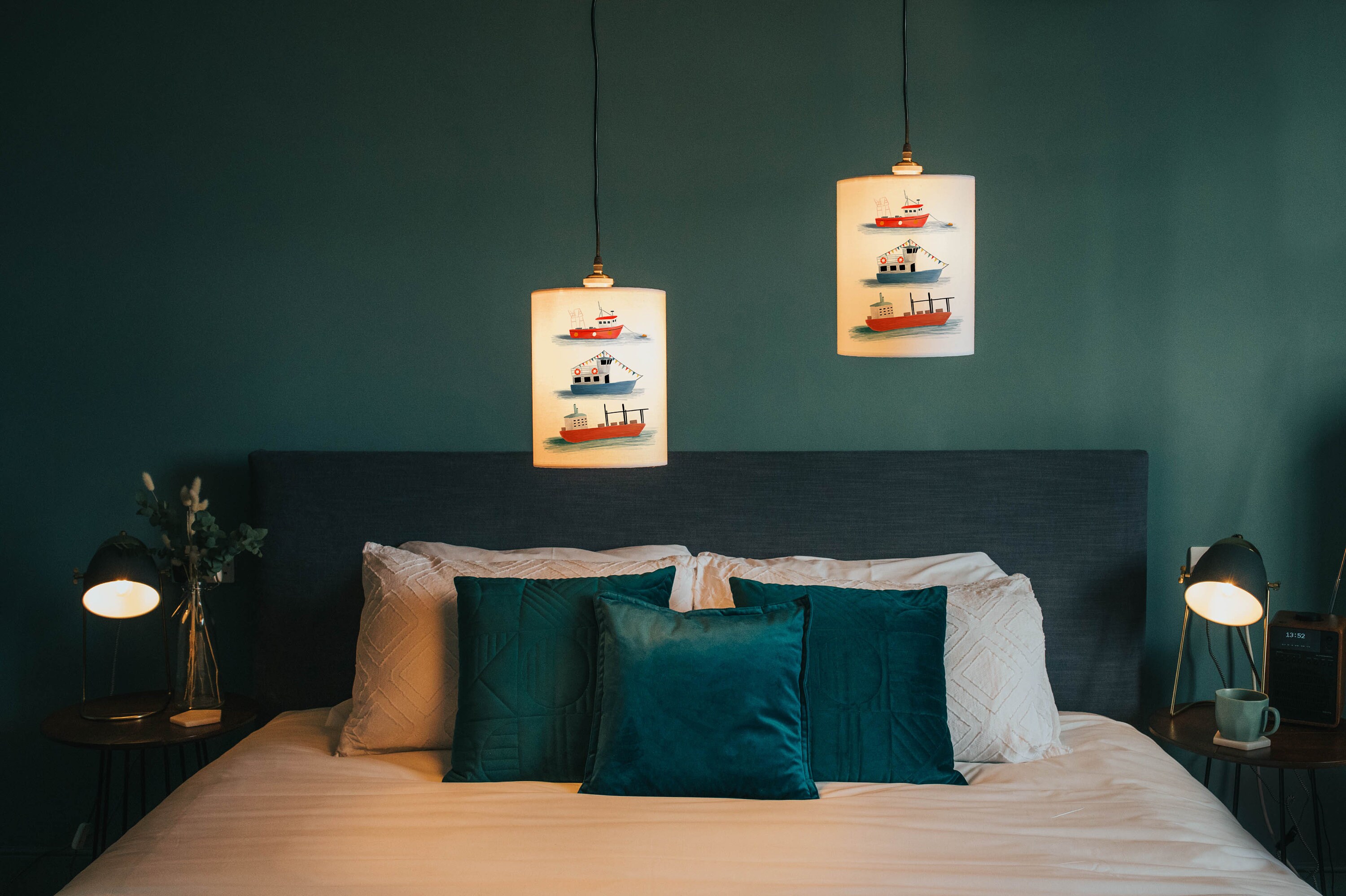 Ships Lampshade/ Ceiling Shade Pendant Lights Lighting Nautical ...