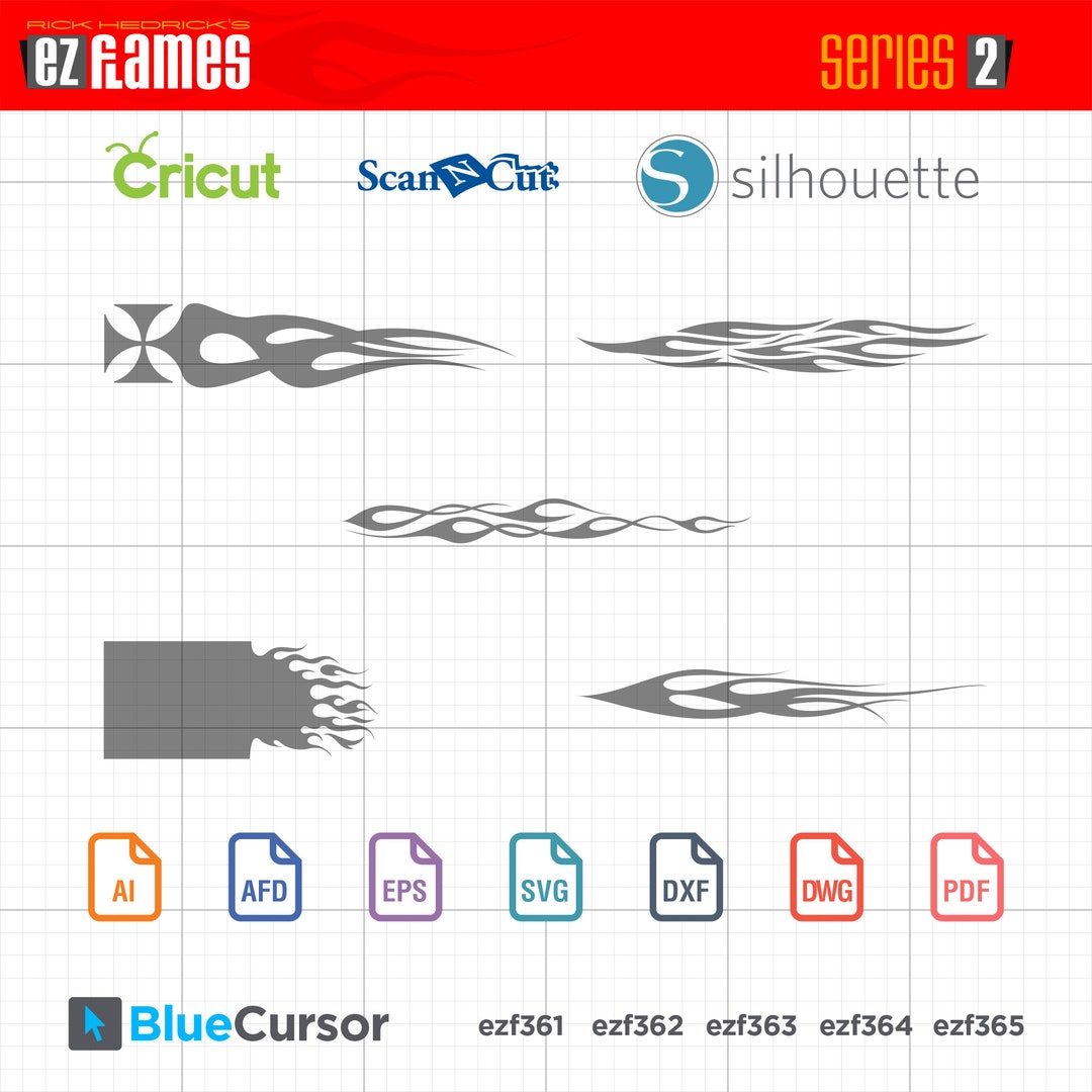 Flame Clipart, SVG, DXF, Dwg, EPS, Ai, Affinity, Vector Files for ...