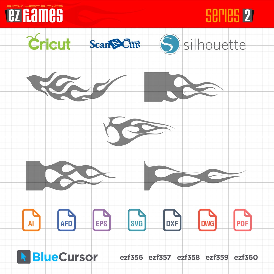 Flame Clipart, SVG, DXF, Dwg, EPS, Ai, Affinity, Vector Files for ...