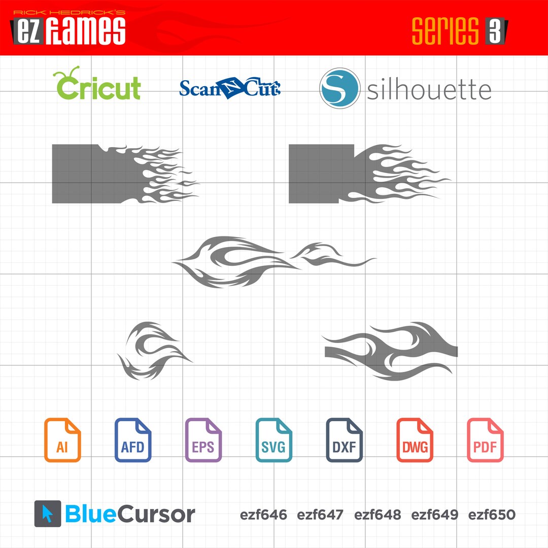 Flame Clipart, SVG, DXF, Dwg, EPS, Ai, Affinity, Vector Files for ...