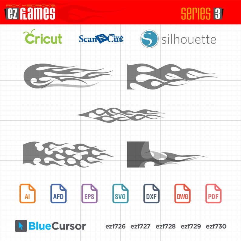 Flame Clipart, SVG, DXF, Dwg, EPS, Ai, Affinity, Vector Files for ...