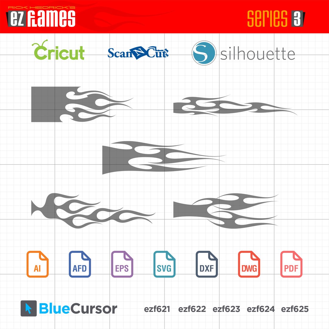 Flame Clipart, SVG, DXF, Dwg, EPS, Ai, Affinity, Vector Files for ...
