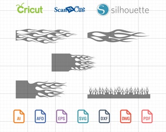 Flame Dwg Files - Etsy