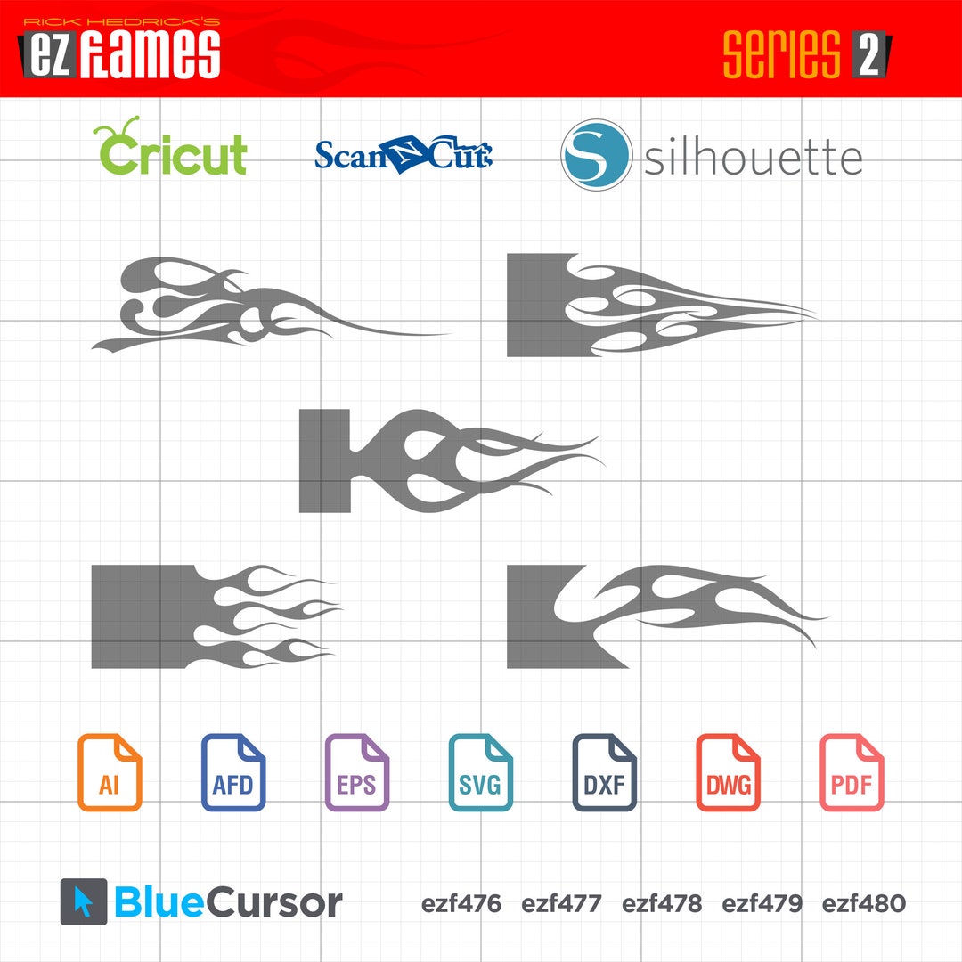 Flame Clipart, SVG, DXF, Dwg, EPS, Ai, Affinity, Vector Files for ...