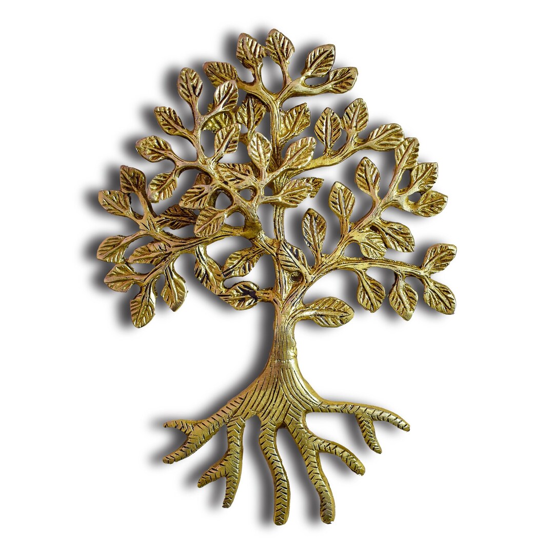 Premium Brass Root Tree Decorative Kalpavriksha Wall Hanging - Etsy UK