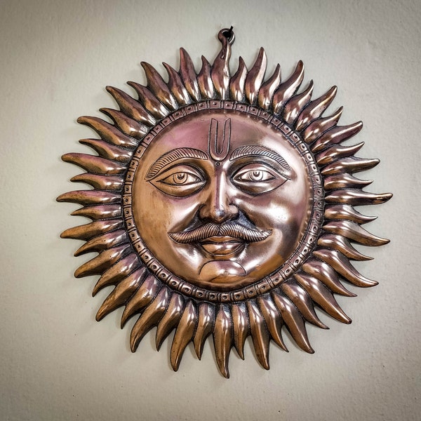 Copper Sun Wall Art - Etsy