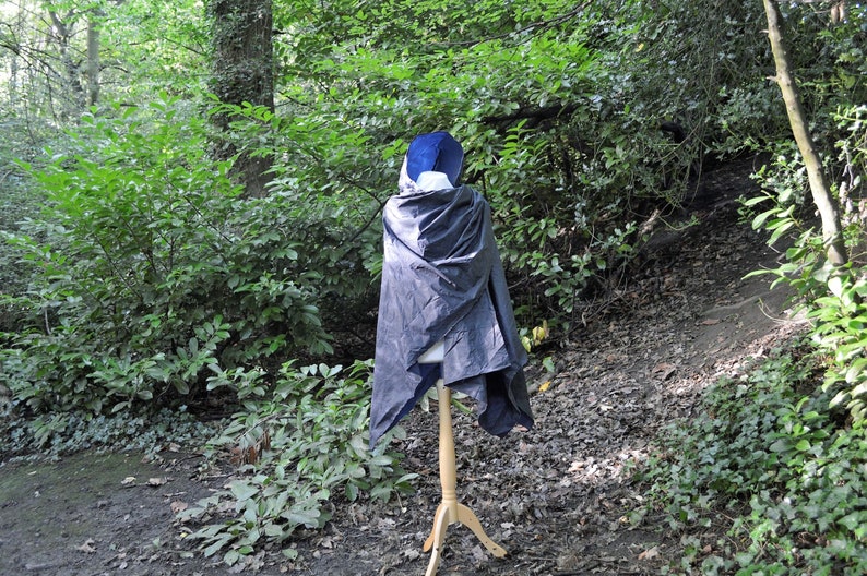 Waterproof Hooded Ranger Cloak, Ruana Wrap Poncho - Light Weight - Etsy