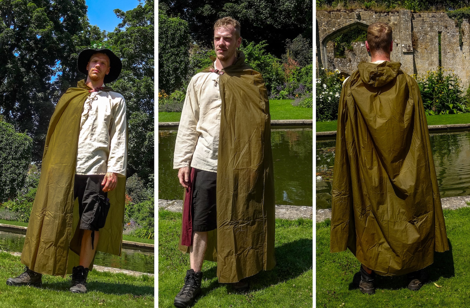 Waxed Canvas cape (non-inverness) with kilt? : r/kilt