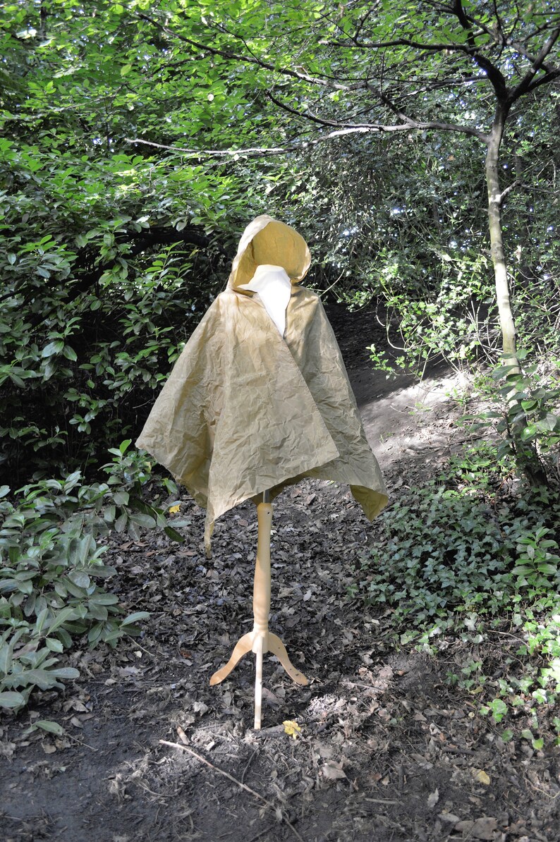 Waterproof Hooded Ranger Cloak, Ruana Wrap Poncho - Light Weight - Etsy