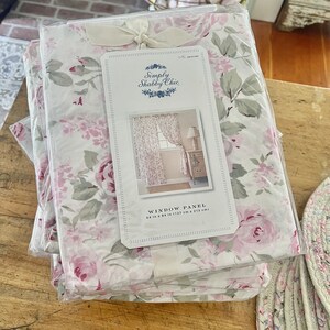 Rare Rachel Ashwell Simply Shabby Shabby Chic British Rosalie Curtain ...