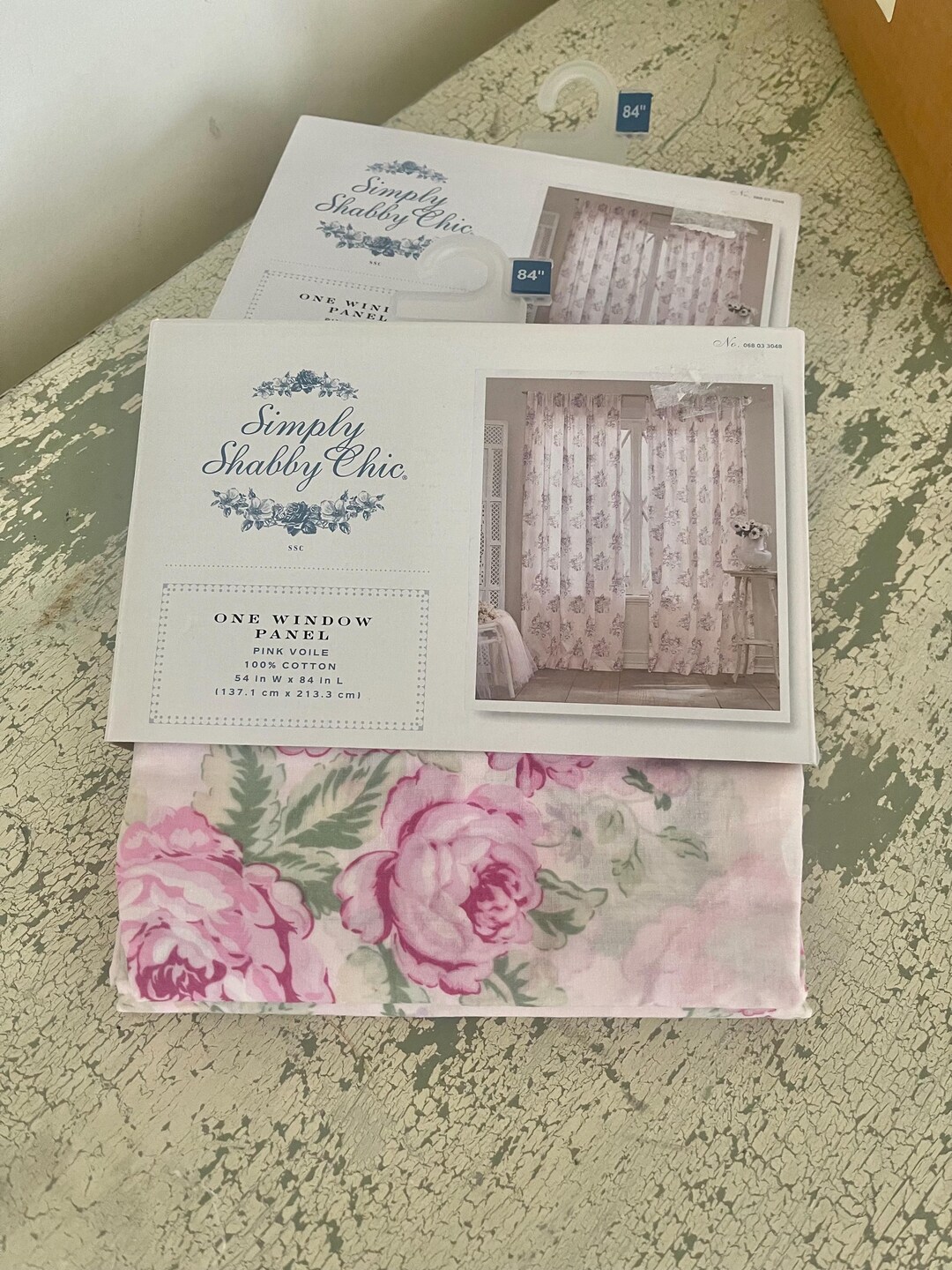 Ultra Rare! Rachel Ashwell Simply Shabby Chic Voile Pink With Cabbage ...